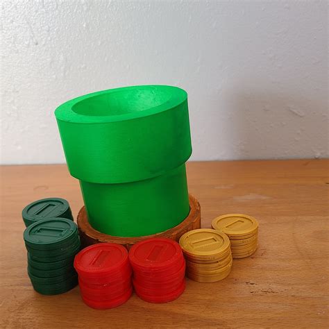 2 Dozen Super Mario Coins Etsy