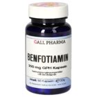 Benfotiamin Mg Gph Kapseln Gall Pharma Gmbh Online Shop