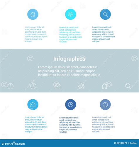Set Of Infographic Template Layouts Flow Chart Cartoon Vector CartoonDealer
