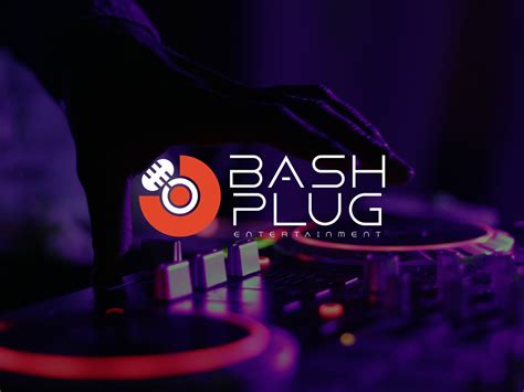 Bash Plug Dj Logo Design On Behance