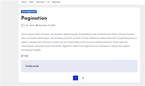 Cara Membuat Pagination Di Artikel WordPress WPGan