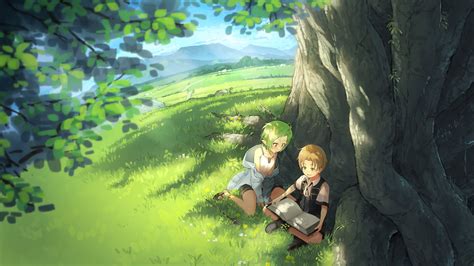 无职转生树下绿草地4k高清动漫壁纸3840x2160免费下载 墨鱼部落格 无职转生树下绿草地4k高清动漫壁纸3840x2160免费下载 墨鱼部落格
