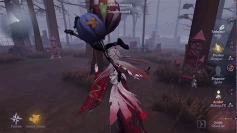 Identity V Geisha Blood Fan Gameplay YouTube