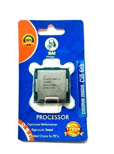Intel Cpu Processor Core I5 6th Generation 2 5 Ghz 01 Year Warranty For Desktop At ₹ 7100 Piece