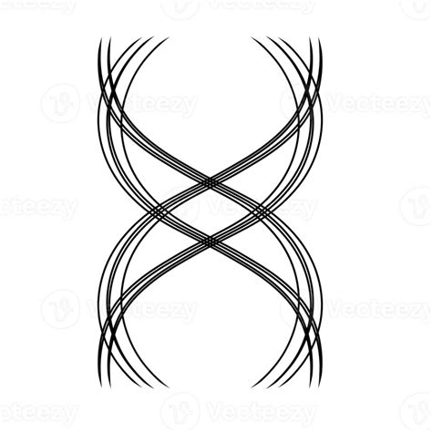 Wave Lines Element Design Template Wavy Line Modern Design Template