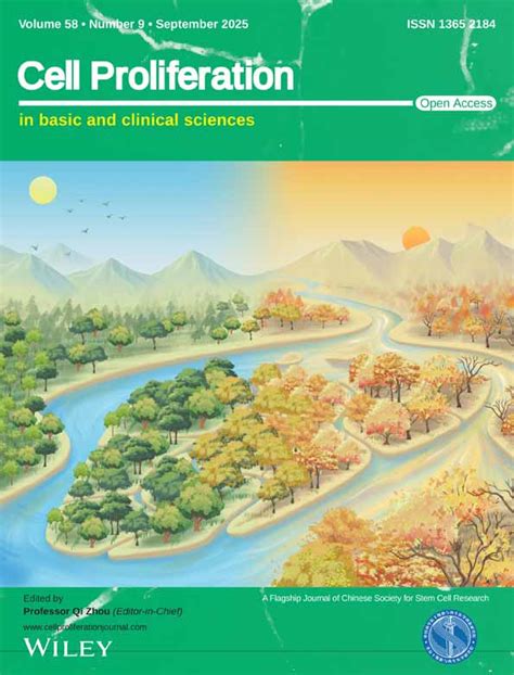 Cell Proliferation Cell Biology Journal Wiley Online Library