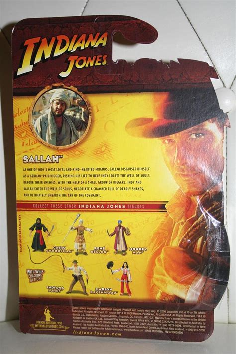 Hasbro Indiana Jones Toys Sallah Basic Figure Parry Game Preserve