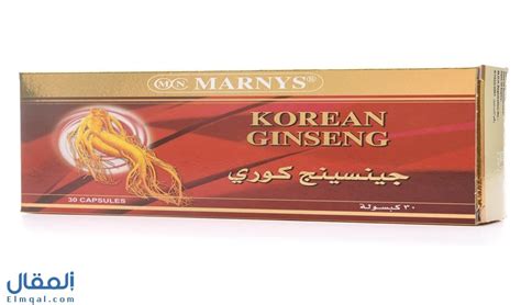 الجنسنج الكوري الأحمر Panax Ginseng حبوب الطاقة لمنع الإجهاد والاكتئاب