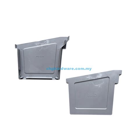 G100 Gutter End Cap Grey Chghardware