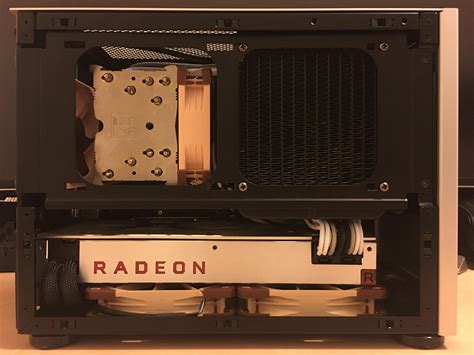 Rx Vega 64 Lce Liquid Cooling Edition In A Ncase M1 Rsffpc