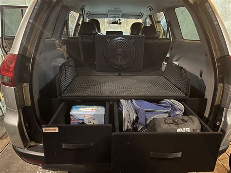 Спальник-органайзер Steward 4x4 — Mitsubishi Pajero Sport (2G), 2,5 л ...