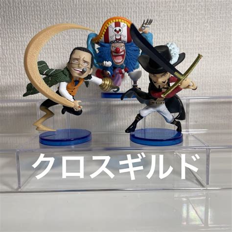 ワーコレ ワンピース ミホーク バギー クロコダイル フィギュア メルカリ