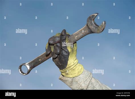 Wrench Or Spanner As A Tool For Applying Torque Stock Photo Alamy