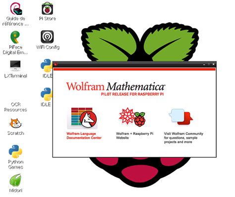 Mathematica Disponible Gratuitement Sur Raspberry Pi Framboise 314
