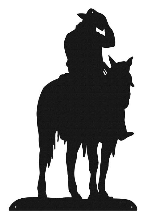 Cowboy Silhouettes Life Size Crerssal Al Gov Br