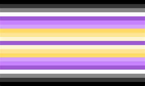 Was Bored So Heres A Nonbinary Flag Redesign I Made For Funsies R