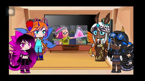 Kaiju Girls Reagindo A Splatoon Animation Newbie By Johnsandwich55