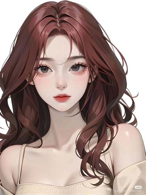 Pin Di другое Gadis Seni Digital Gadis Seni Gambar Wajah