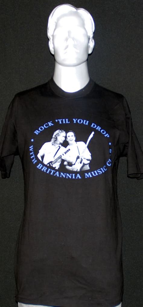 Status Quo Rock Til You Drop The Event Uk T Shirt