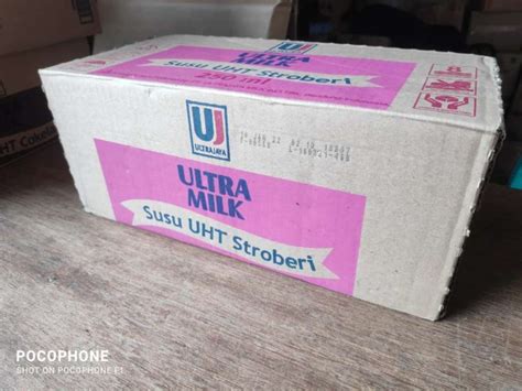 Promo Susu Ultra Jaya Uht Ml Rasa Strawberry Dus Diskon Di Seller Dhiya Id Shop
