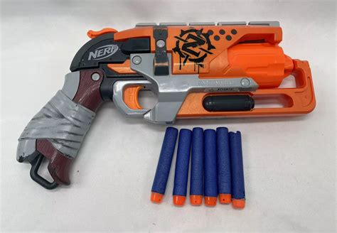 Mavin Nerf Zombie Strike Hammershot Hammer Shot Foam Dartgun Blaster