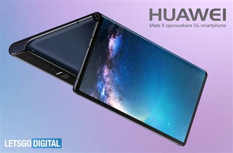 Huawei Mate X is een 5G opvouwbare smartphone | LetsGoDigital