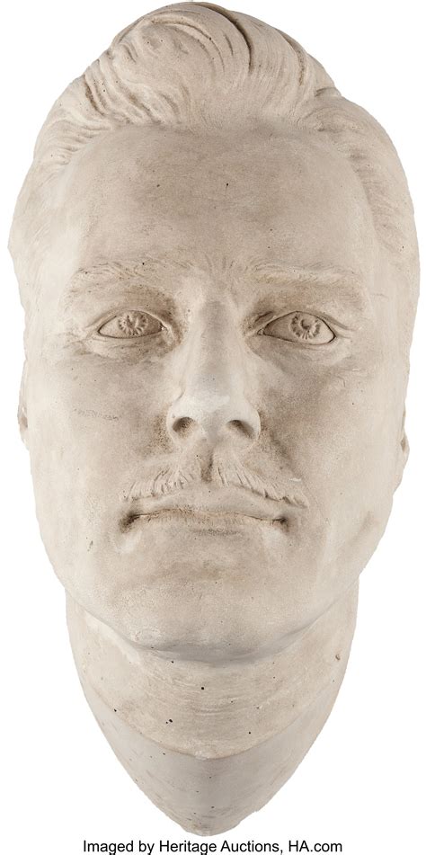 An Errol Flynn Life Mask Circa 1950s Movietv Memorabilia Lot