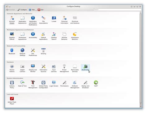 sdb kde sound setup opensuse wiki