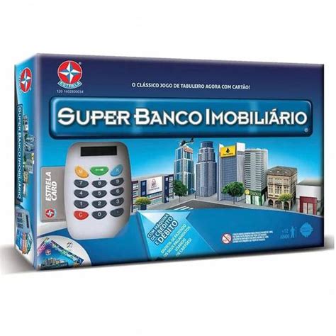 Jogo De Tabuleiro Super Banco Imobiliario Estrela Jogos De Tabuleiro