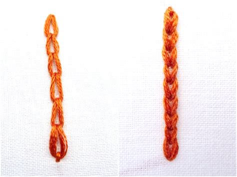 Tutorial Punto Catenella Ricamo Wandering Threads Reef Recovery