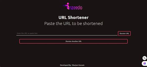 Sharjun Hussain On Linkedin React Urlshortener Webdevelopment