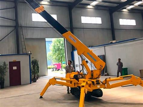 Advantages Of Spider Crane Mini Crawler Crane Sevencrane
