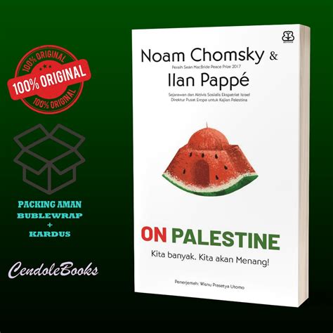 Jual Buku On Palestine Noam Chomsky Ilan Pappe Shopee Indonesia