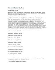 Module 2 Case Study 1 Class Assgnt Docx Case Study 2 7 1 Case Study 2