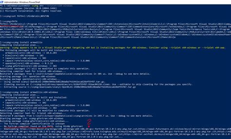 No Fortran Compiler Found On The Path But There Is · Issue 22799 · Microsoftvcpkg · Github