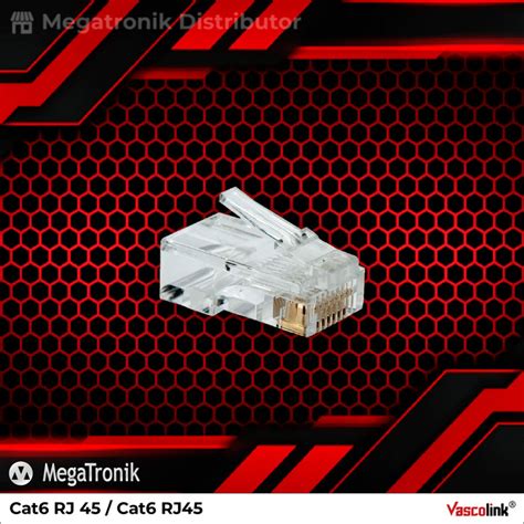 Jual Konektor Vascolink Cat Rj Cat Rj Jakarta Pusat Megatronik Distributor Tokopedia