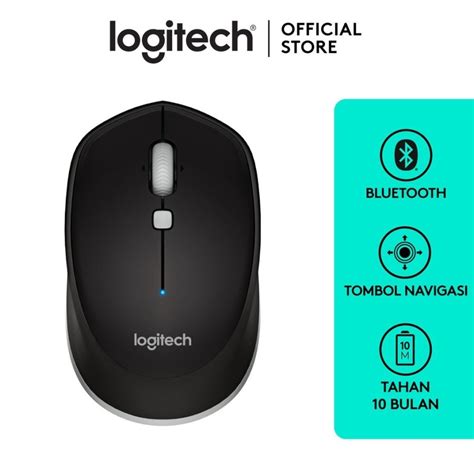 Jual Mouse Logitech M Wireless Bluetooth Shopee Indonesia