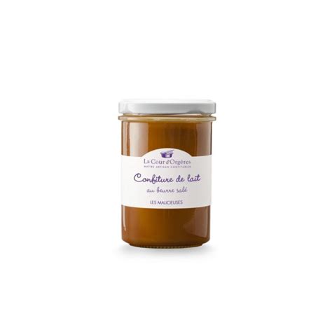 Confiture de lait au beurre salé Pépinières Constantin