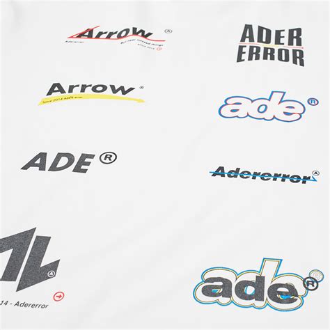Ader Error Double Logo Tee White End