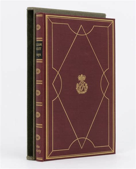 Essays William Hazlitt