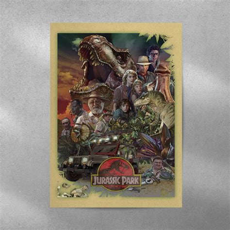 Onimhouse Poster Jurassic Park Poster Movie Poster Aesthetic Poster
