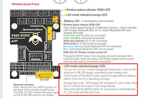 Custom Led Strip Settings Speedybee