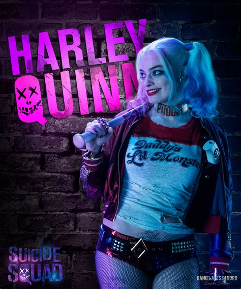 Harley Quinn Poster By Danielwarner123 On Deviantart