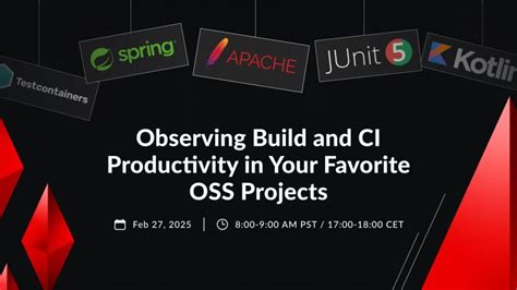 Gradle Inc On Linkedin Observing Build And Ci Productivity In Your