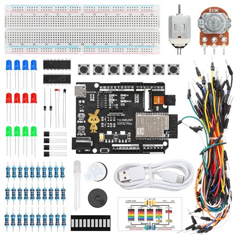 Bộ Học Tập Iot Tscinbuny Esp32 Plus Cho Bộ Bảng Phát Triển điện Tử