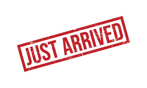 Just Arrived Rubber Stamp Seal Vector 23352706 Vector Art At Vecteezy