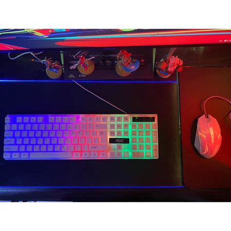 Aoc K100 Gaming Mouse And Keyboard Bundle Set Shopee Philippines