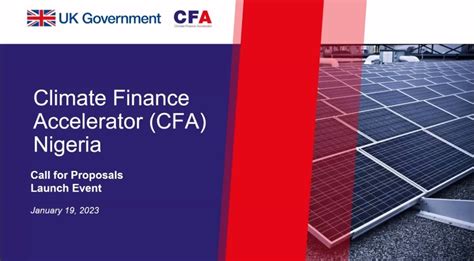 APPLY UK Government Launches Climate Finance Accelerator Nigeria