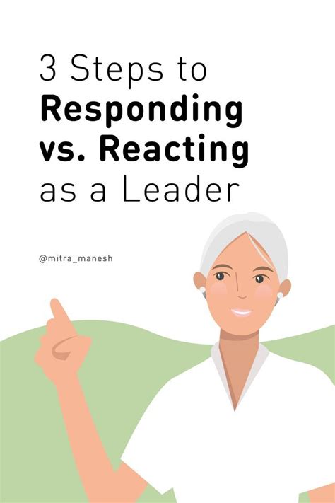 3 Steps To Responding Vs Reacting As A Leader Emotional Intelligence