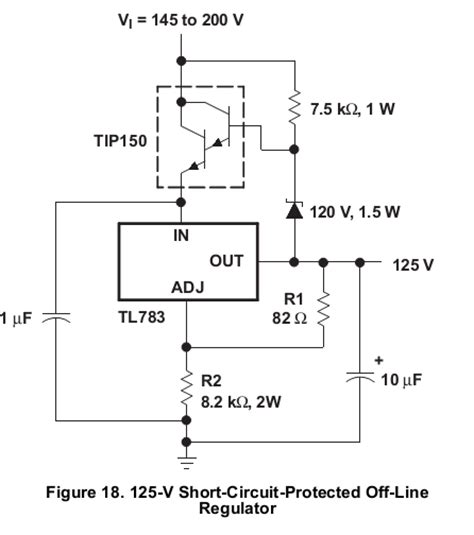 TL783 high voltage input - Power management forum - Power management ...